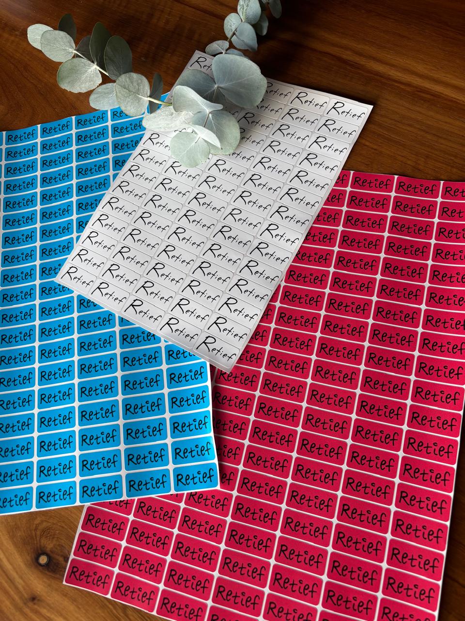 Stationary Labels A5 - 65 Labels – Watermelon Desingz